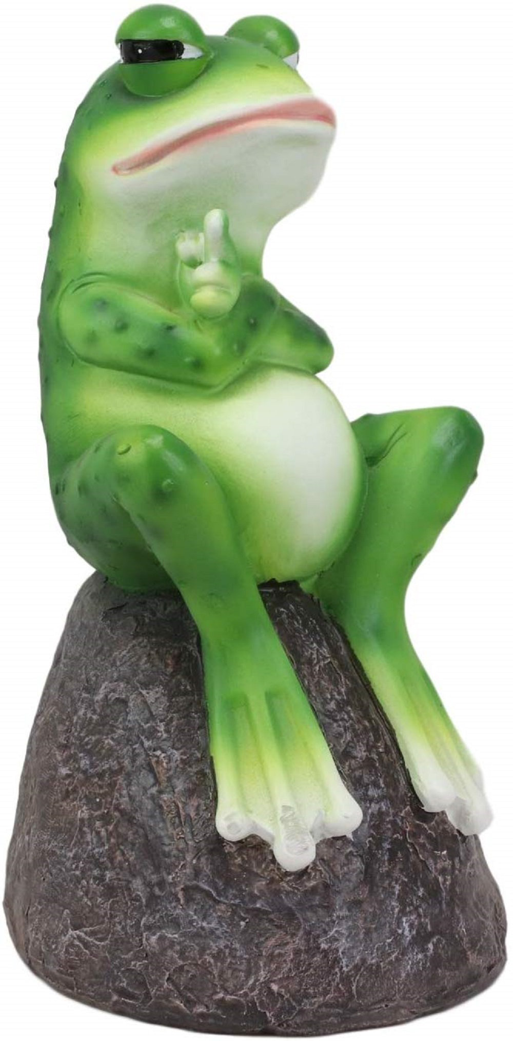 Trinx Hop Off! Rude Feisty Toad Frog Flipping the Bird Finger on ...