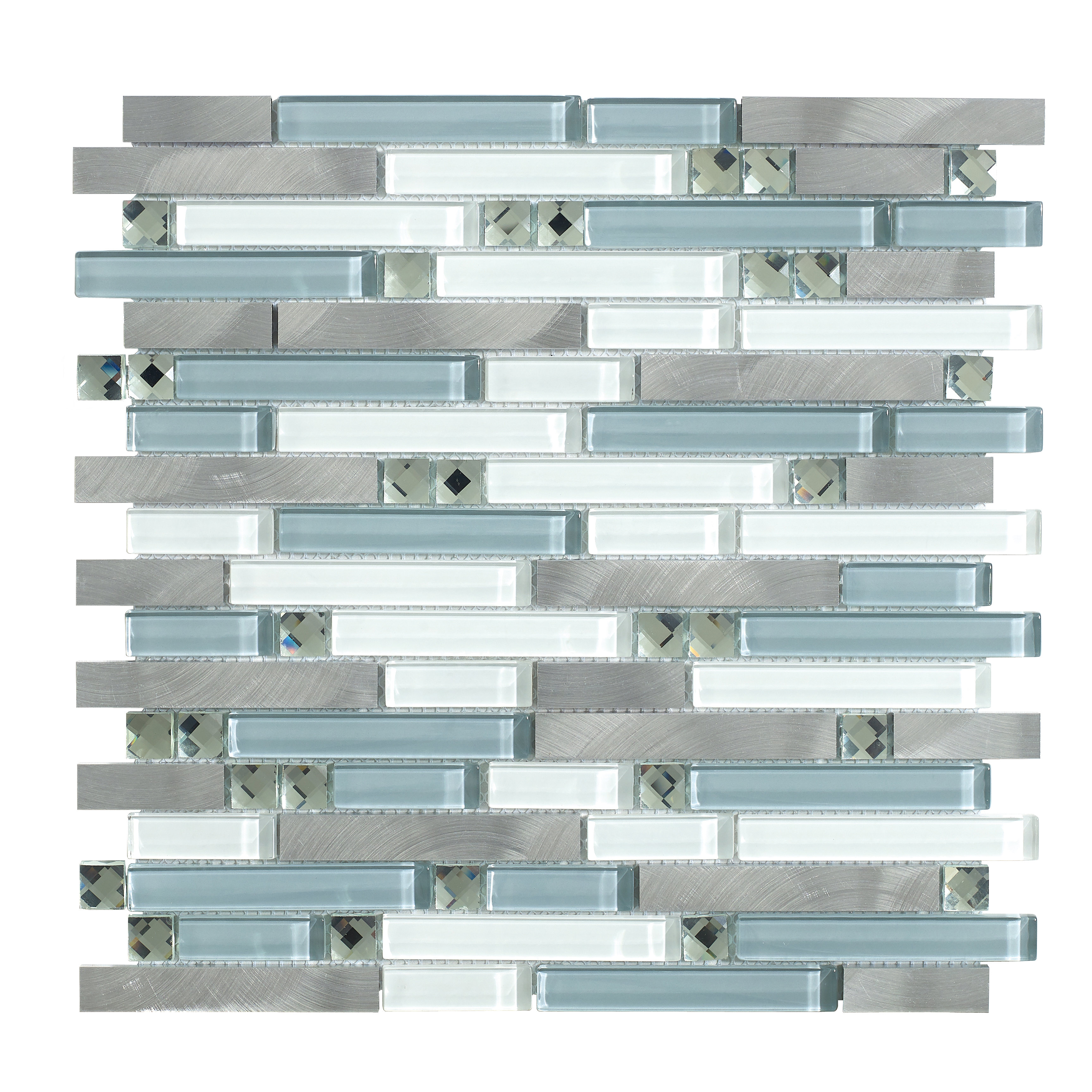 ES Stone Random Sized Linear Mosaic Wall Tile & Reviews | Wayfair