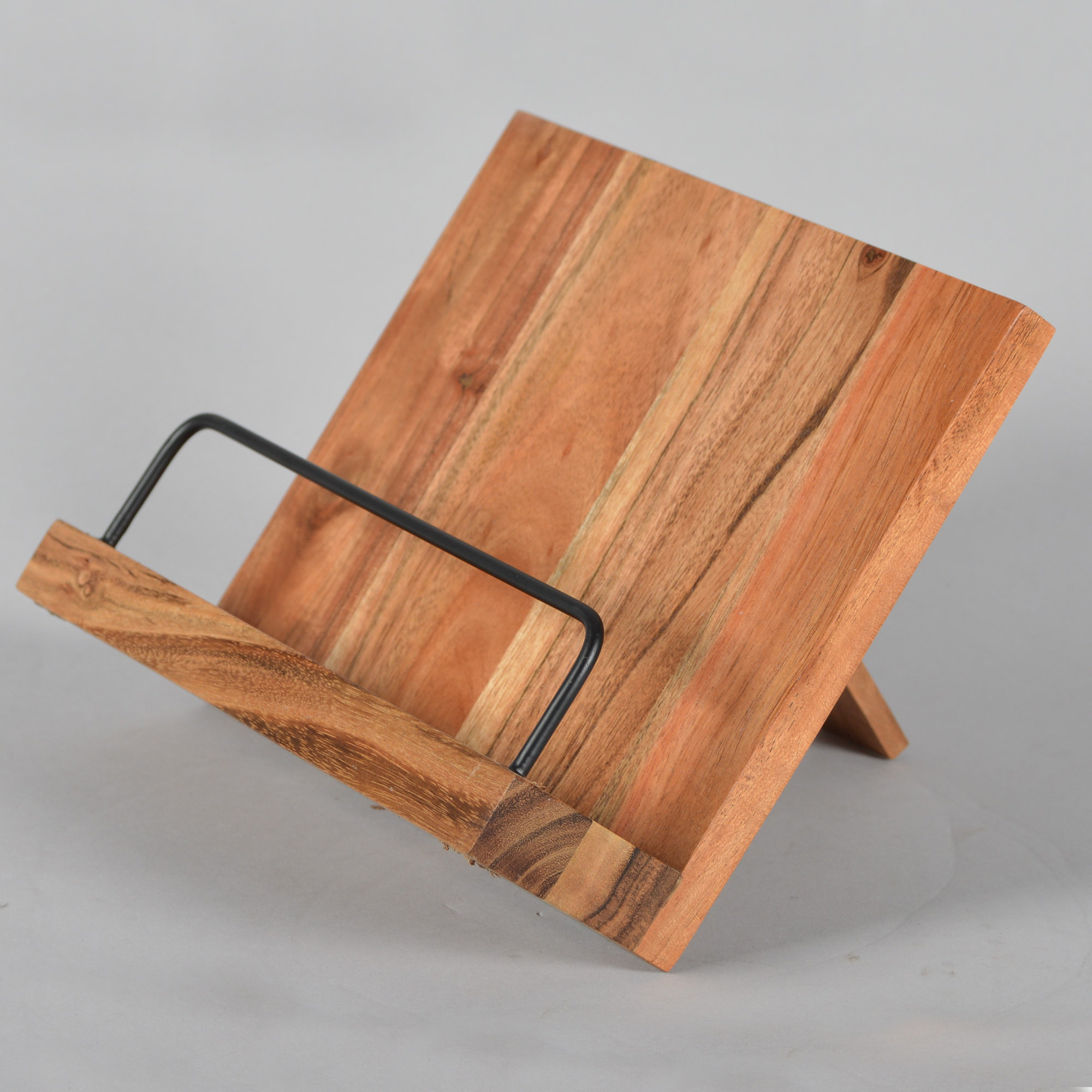 Fashion Home 8'' H Solid Wood Book Stand | Wayfair