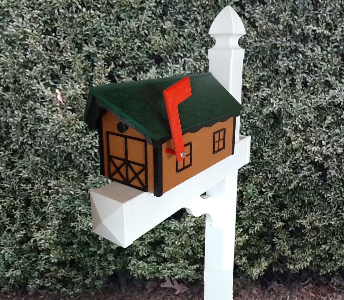 Amish Mailbox, Handmade, Barn Style Mailbox | Wayfair