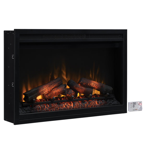 32-inch-electric-fireplace-insert | Wayfair