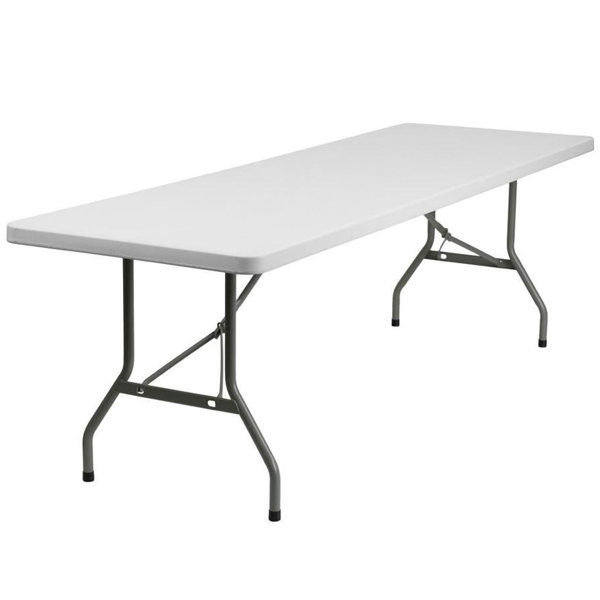 Amazingforless Plastic Rectangular Portable Folding Table & Reviews ...