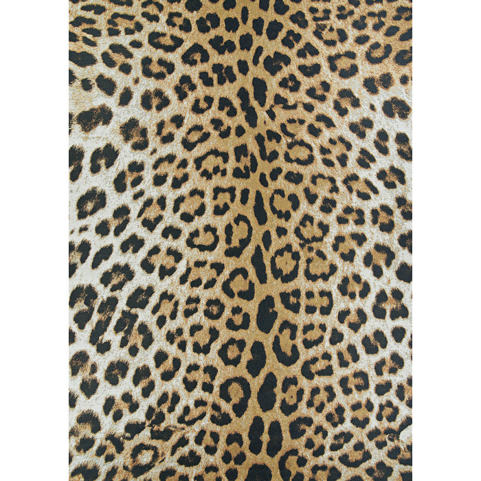 Bungalow Rose Ehren Animal Print New Gold Indoor / Outdoor Area Rug ...