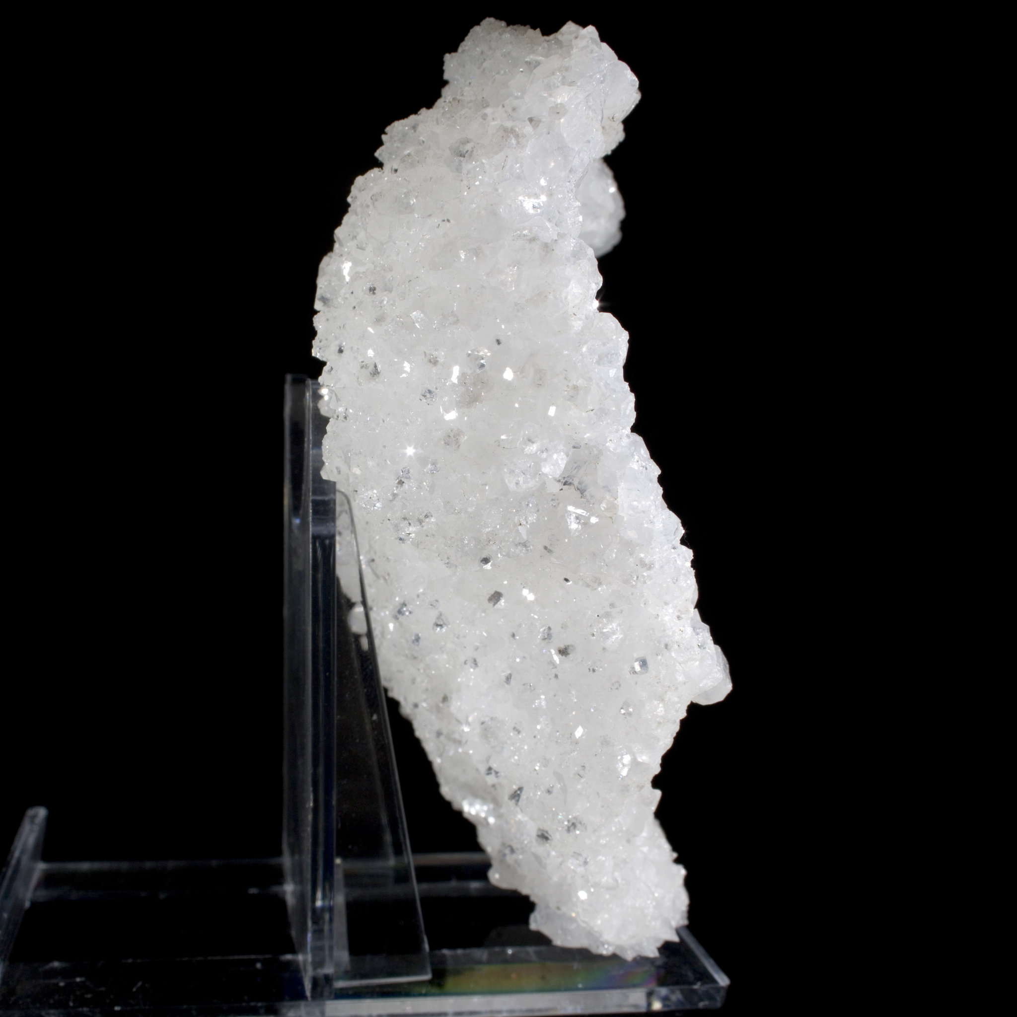 Everly Quinn Double-Sided Geode of Sparkling Apophyllite | Wayfair