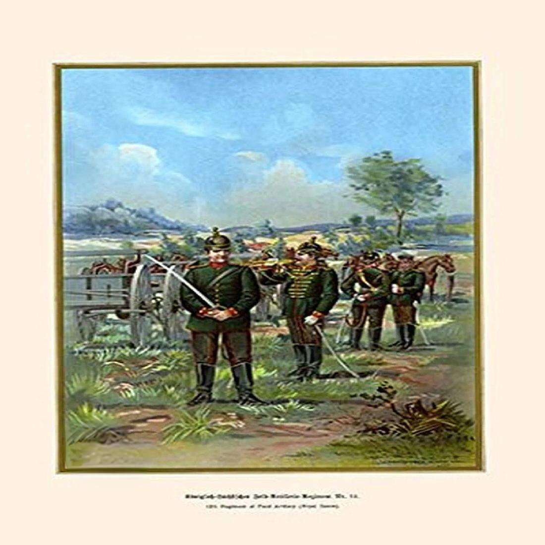 Red Barrel Studio® Royal Saxon Field Artillery Regiment - Wrapped ...