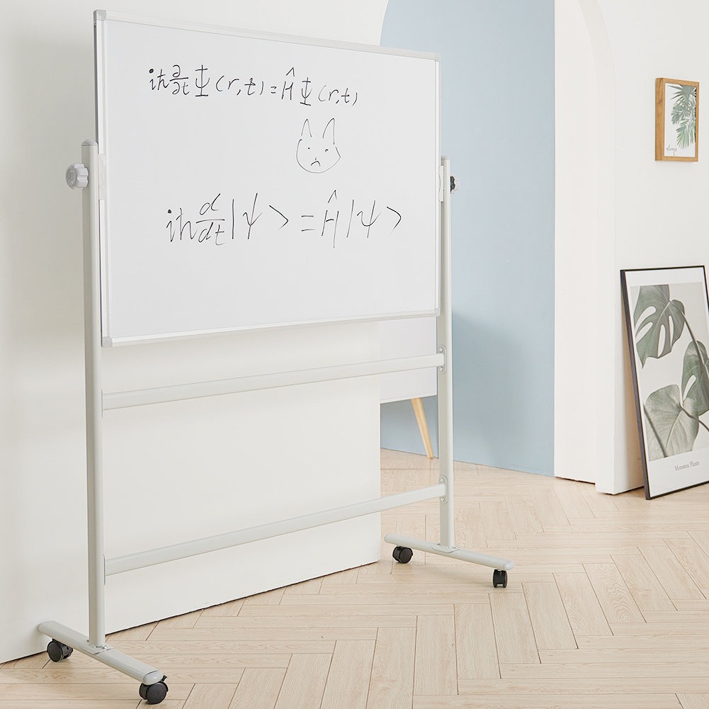 Inbox Zero Free Standing Whiteboard 80cm H x 120cm W | Wayfair.co.uk