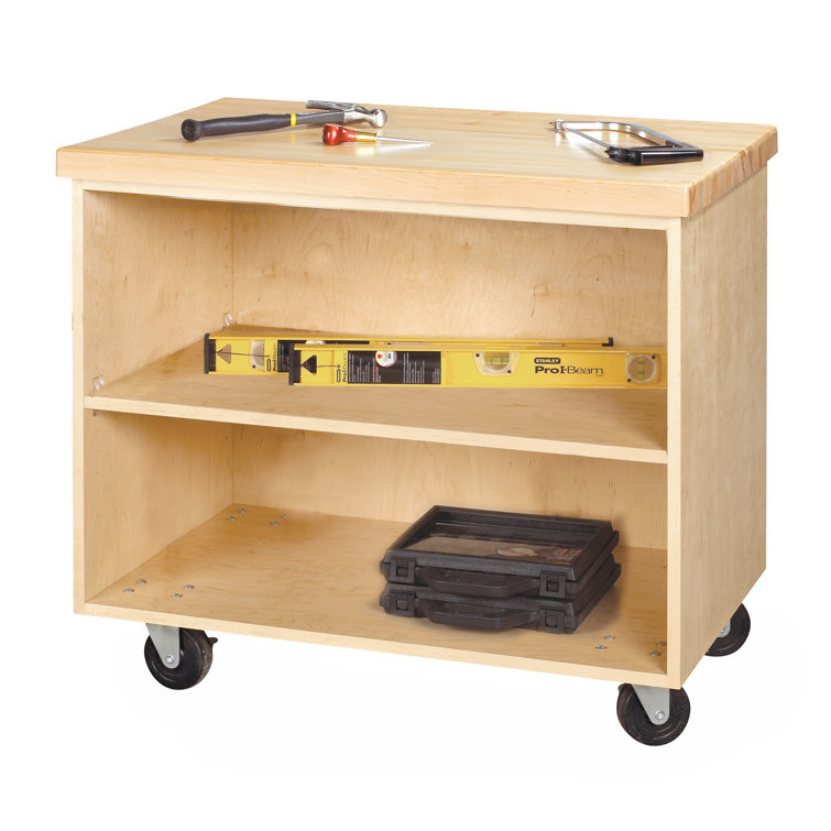 Diversified Woodcrafts Mobile Series 36" W Wide Bottom Rollaway Chest ...