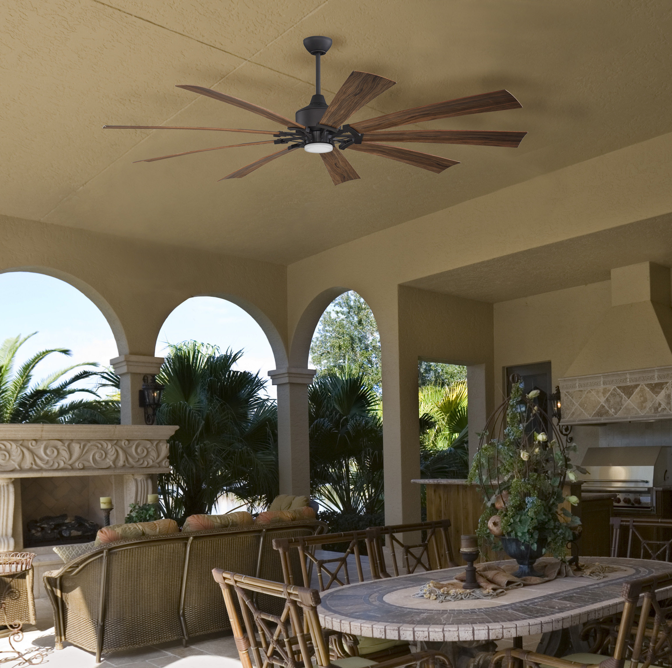 Foundry Select Leavitt 60'' Ceiling Fan with LED Lights & Reviews | Wayfair