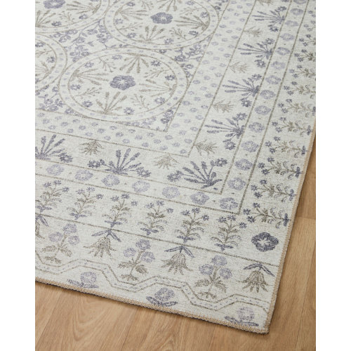 Rifle Paper Co. x Loloi Maison MAO-03 Rosette Ivory Rug & Reviews ...