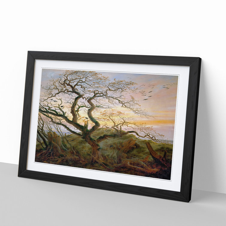East Urban Home The Tree of Crows by Caspar David Friedrich - Picture ...