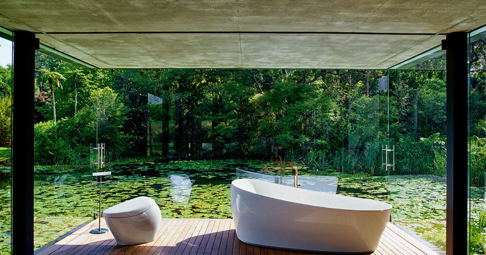 TOTO Libella™ Electronic Touchless Sensor Wall Mounted Bathroom Faucet ...