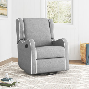 Wayfair | Grey Nursery Gliders, Rockers & Recliners You'll Love in 2022