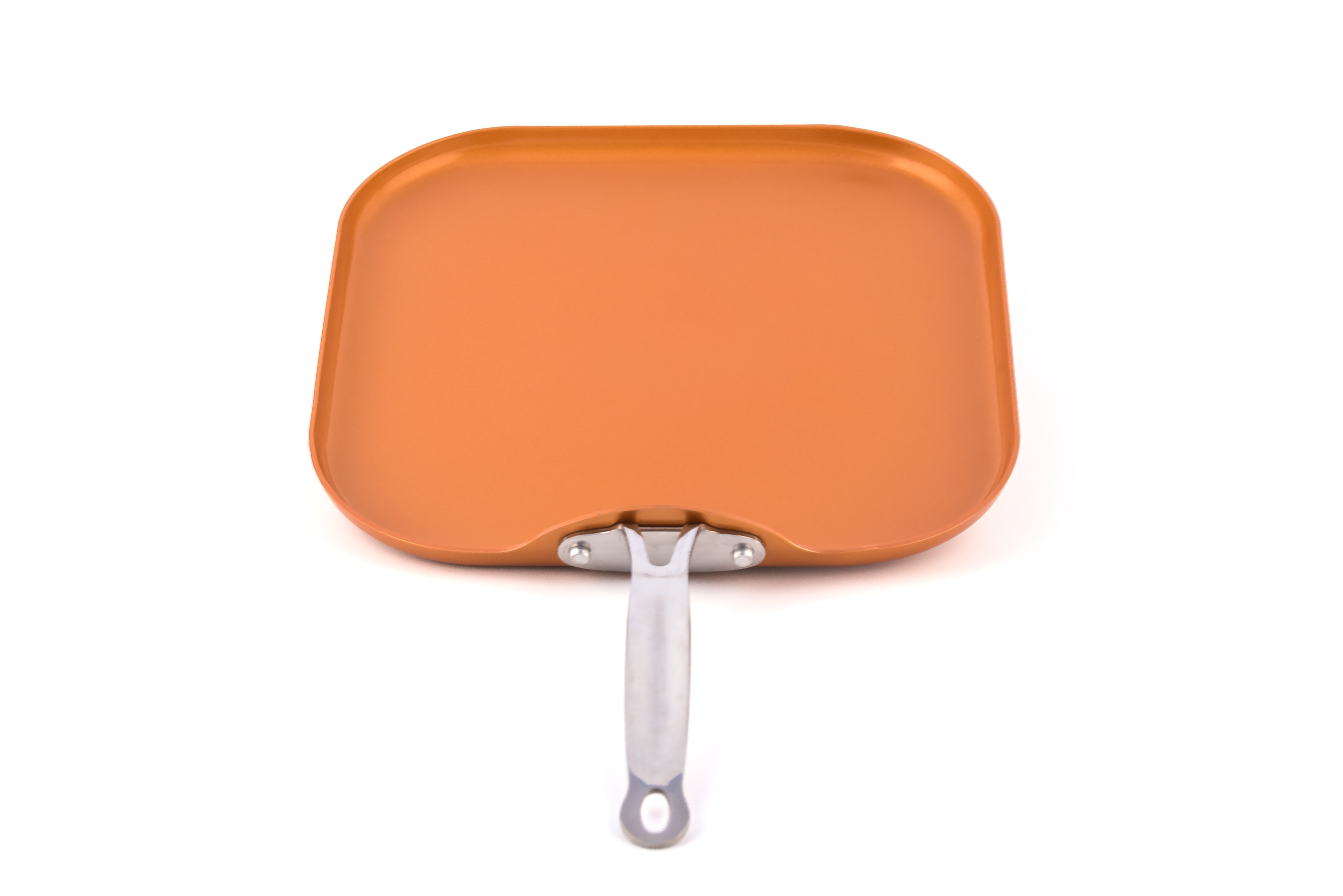 Master Pan Masterpan Griddle / Crepe Pan, Copper Color Ceramic Non ...