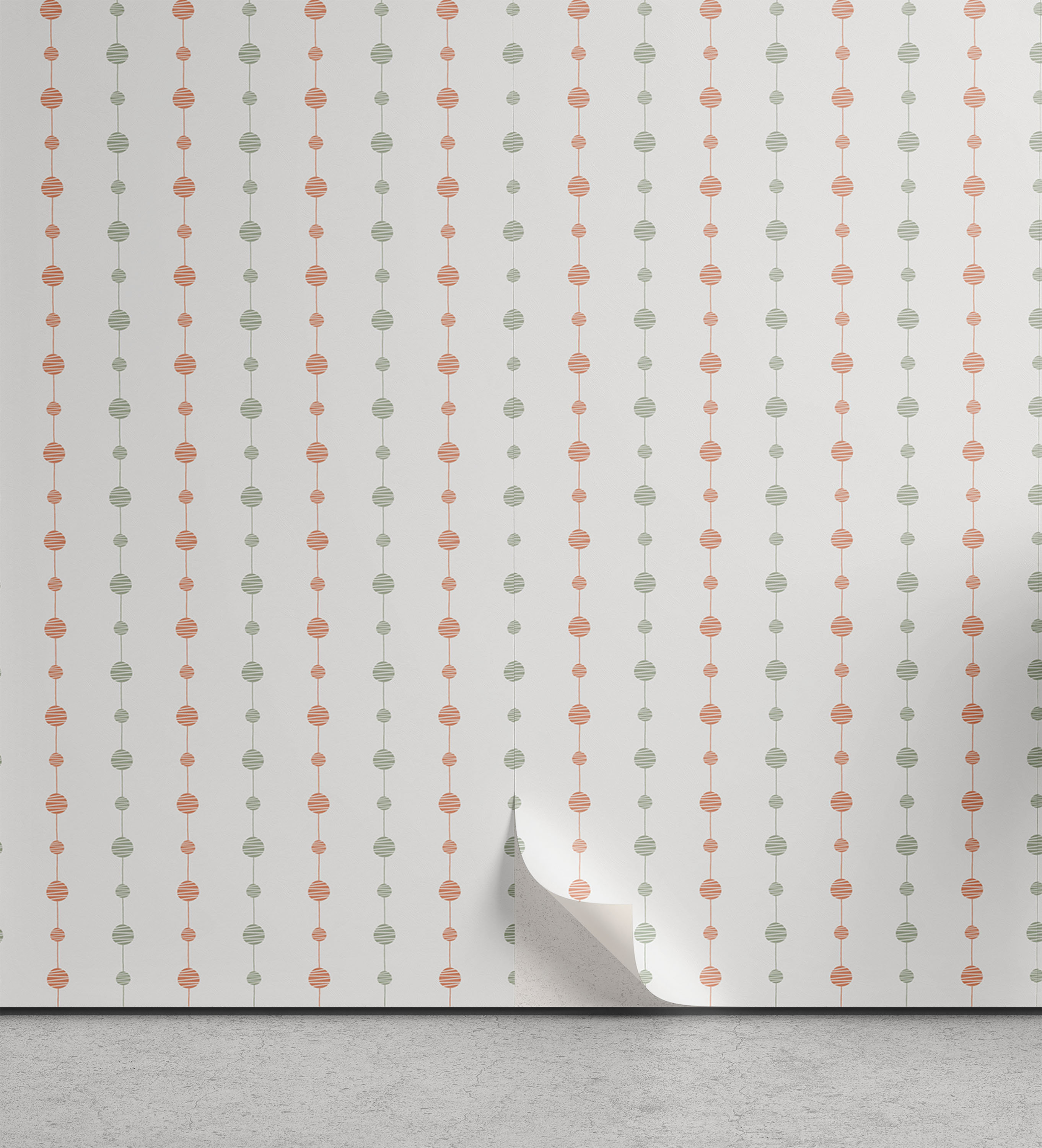 Wrought Studio Castoria Peel & Stick Polka Dots Wallpaper | Wayfair