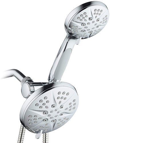 HotelSpa High Pressure Multi Function Dual Shower Head | Wayfair
