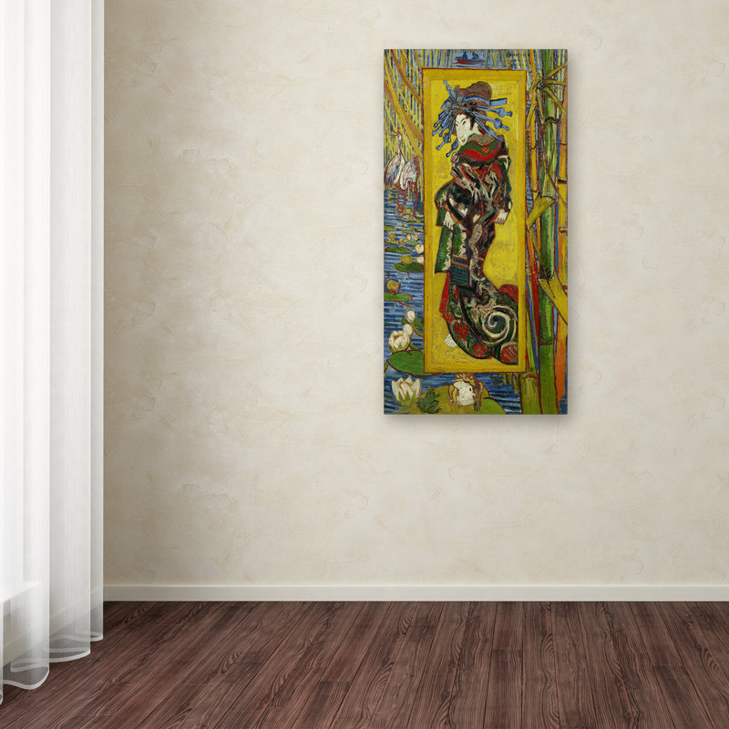 Vault W Artwork Courtesan After Eisen On Canvas by Vincent Van Gogh ...