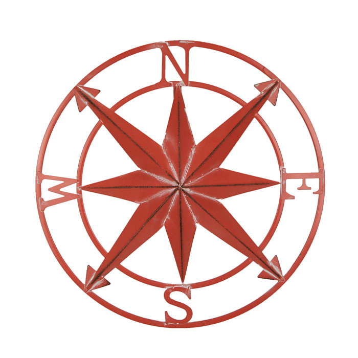 Longshore Tides Compass Rose Wall Décor & Reviews | Wayfair
