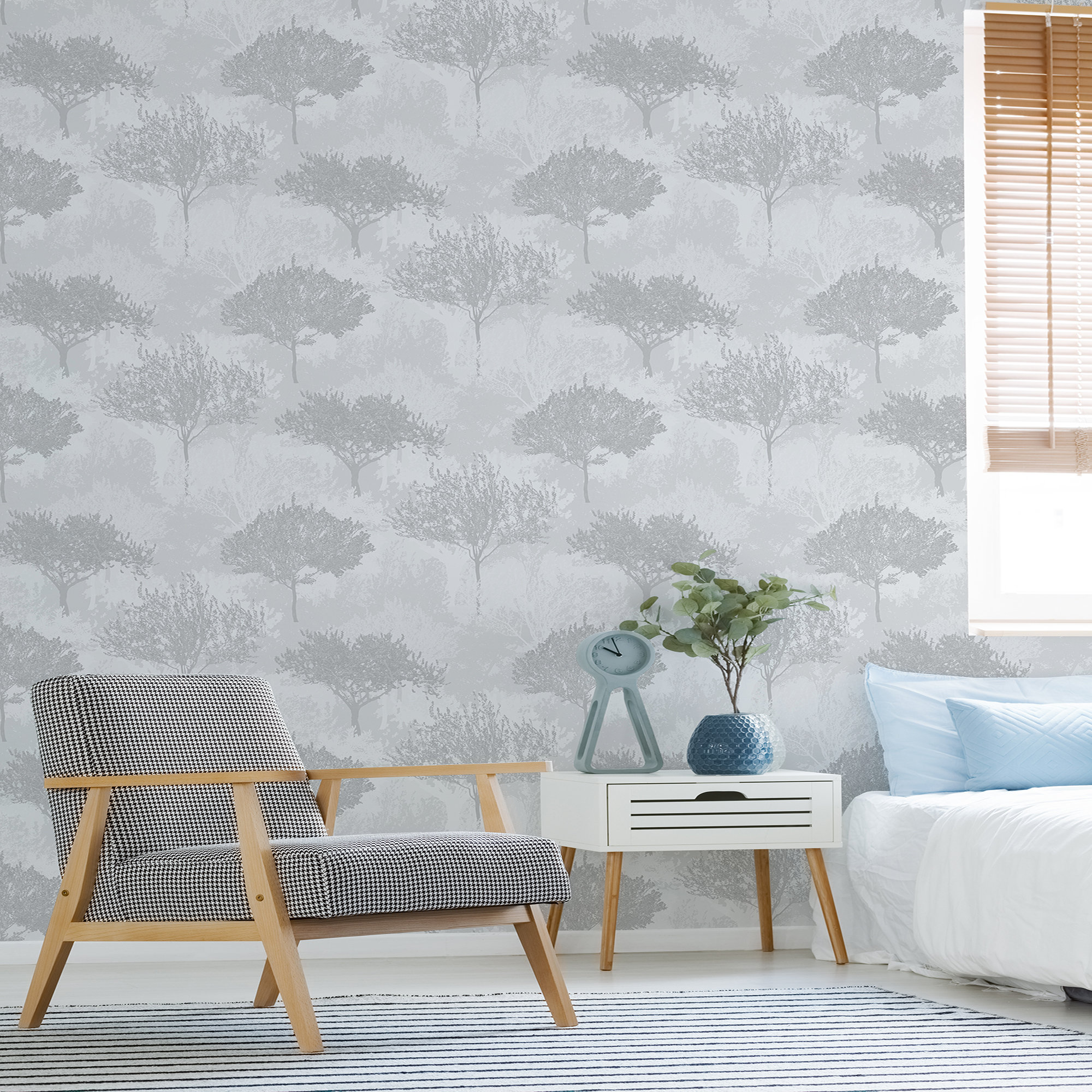 Graham & Brown Zen Trees Wallpaper | Wayfair