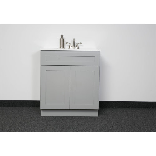 United Cabinetry 36'' Bathroom Vanity Base Only | Wayfair