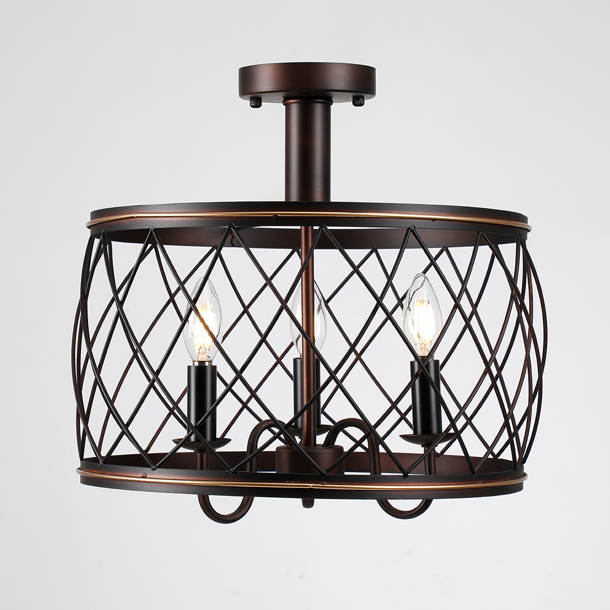 Red Barrel Studio® Baldy 52'' Ceiling Fan with Light Kit & Reviews ...