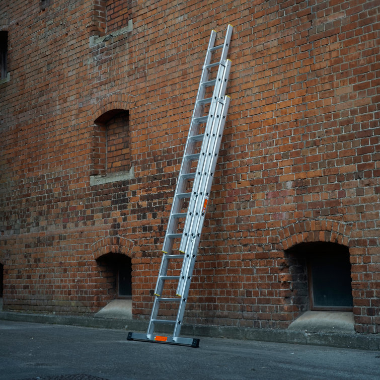 WFX Utility 7M Aluminium Lightweight Folding Extension Ladder | Wayfair ...