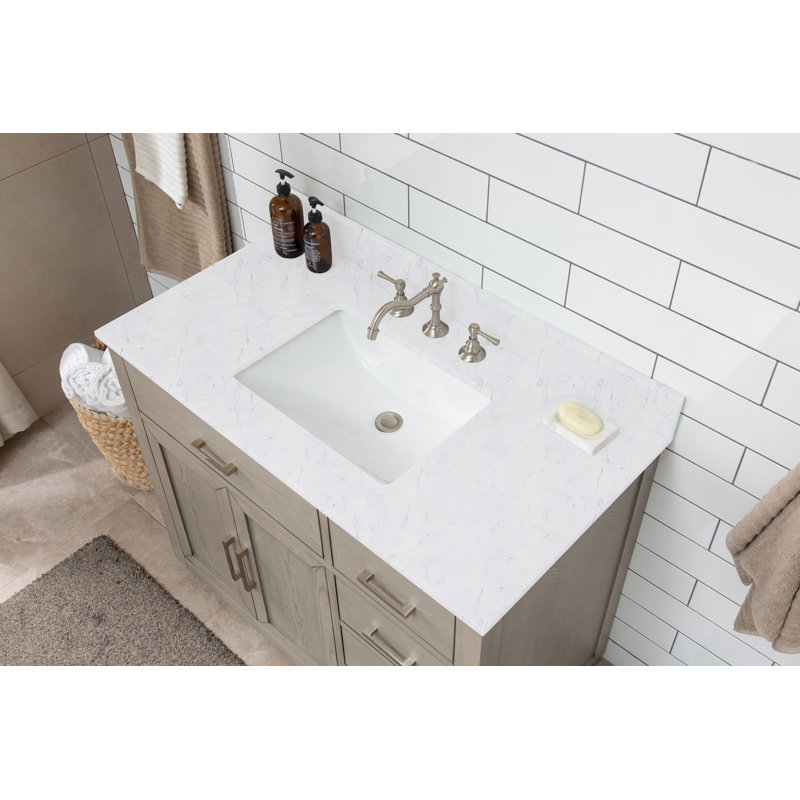 Sand & Stable Ingalls 42'' Free-standing Single Bathroom Vanity with ...