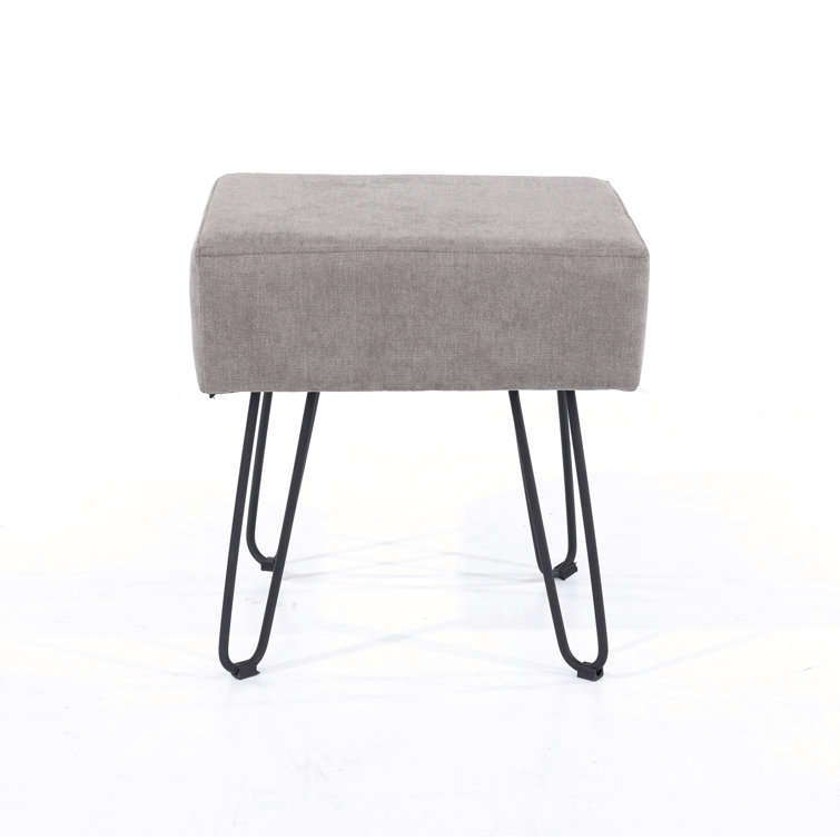 Mack + Milo Abbottsmoor 47Cm Tall Dressing Table Stool & Reviews ...