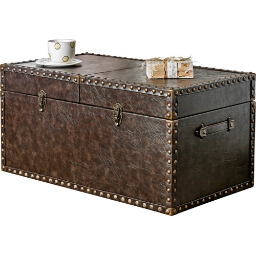 Hokku Designs Faux Leather Storage Bench & Reviews | Wayfair