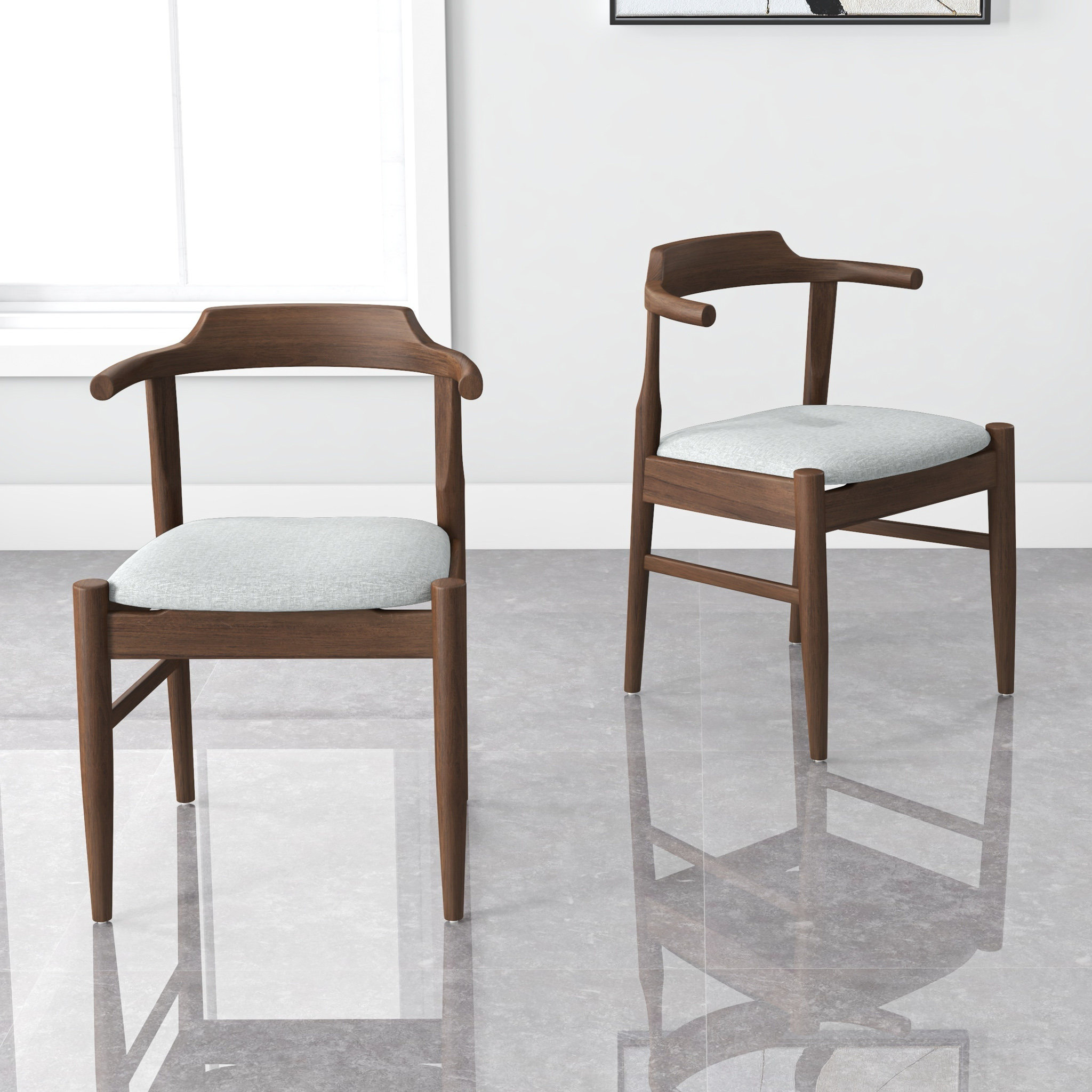 Corrigan Studio® Kamiran Wing Back Side Chair | Wayfair