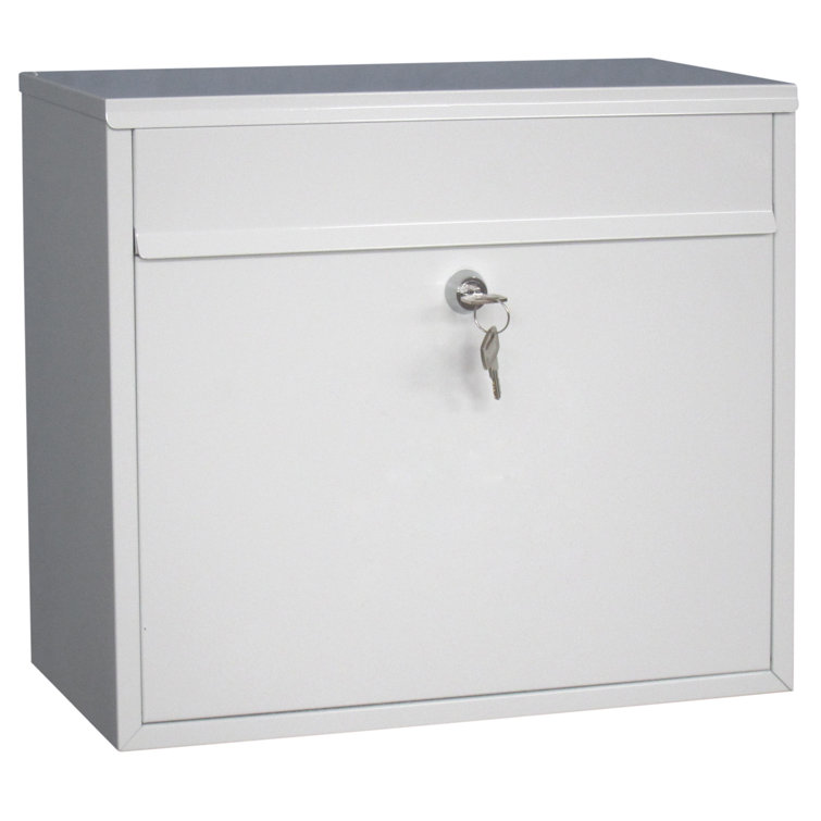 Dakota Fields Alysbury Locking Wall Mounted Letter Box | Wayfair.co.uk