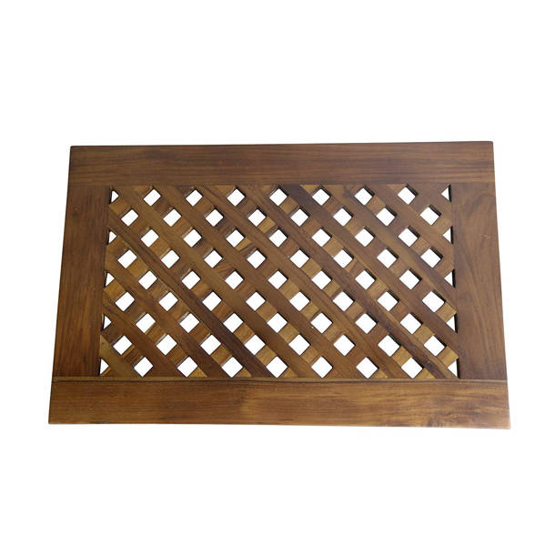 Aqua Teak Teak Shelf Bathroom Accessory Tray & Reviews | Wayfair