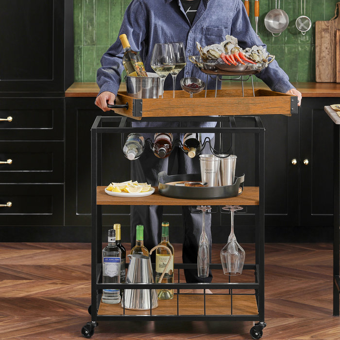 Borough Wharf Ybarra Serving Cart & Reviews | Wayfair.co.uk