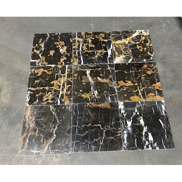 Tileville Michael Angelo 12" x 24" Marble Natural Stone Singular Tile ...