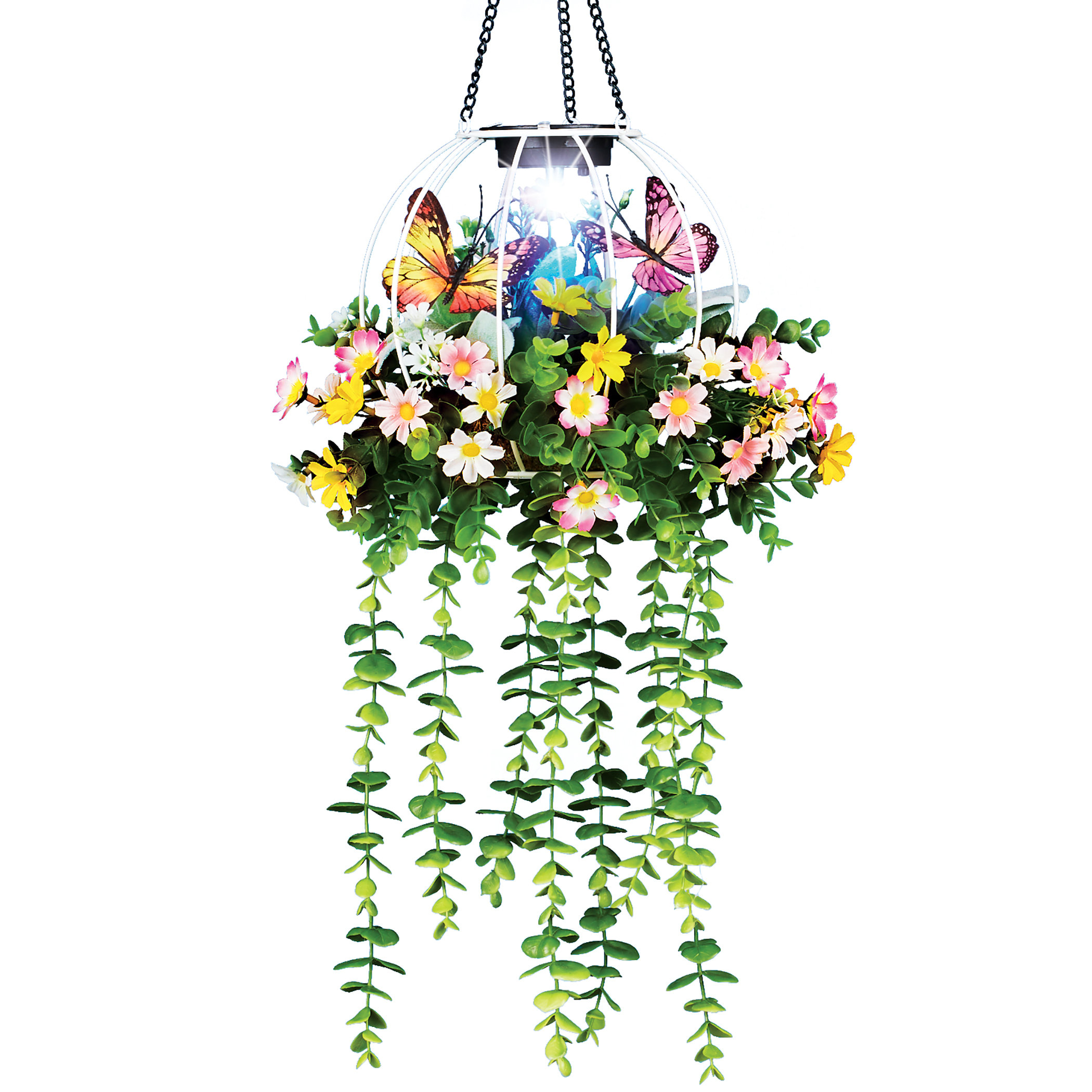 Arlmont & Co. Turnbull Solar Flower Dangler Wind Chime & Reviews | Wayfair