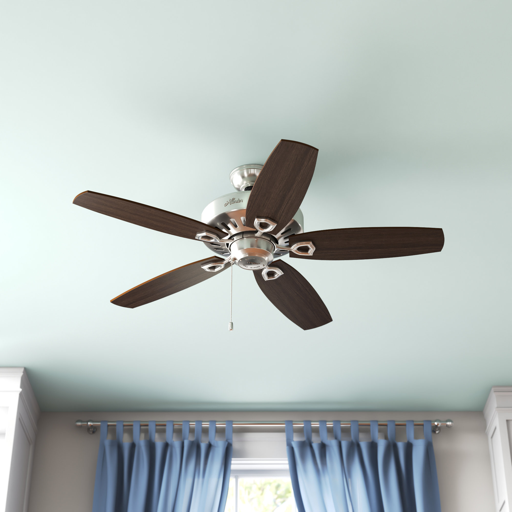 Hunter Fan Builder Elite 52'' Ceiling Fan & Reviews | Wayfair