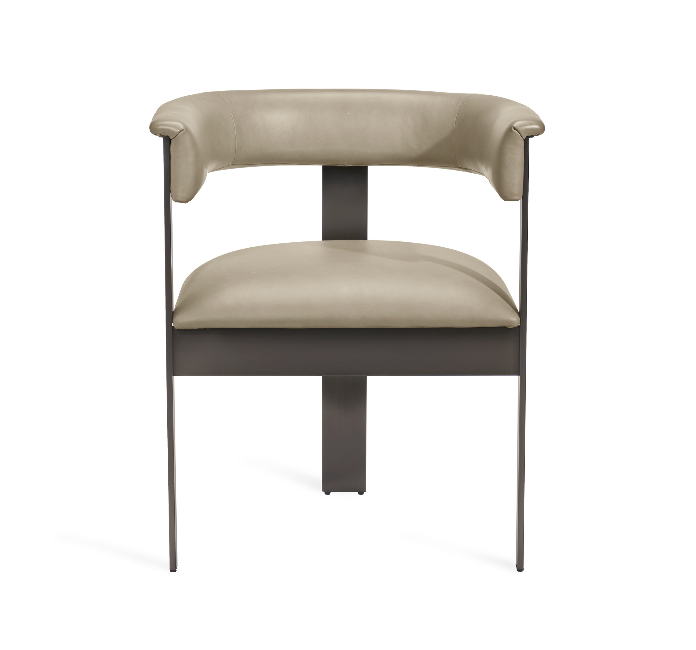 Interlude Darcy Solid Back Arm Chair | Wayfair