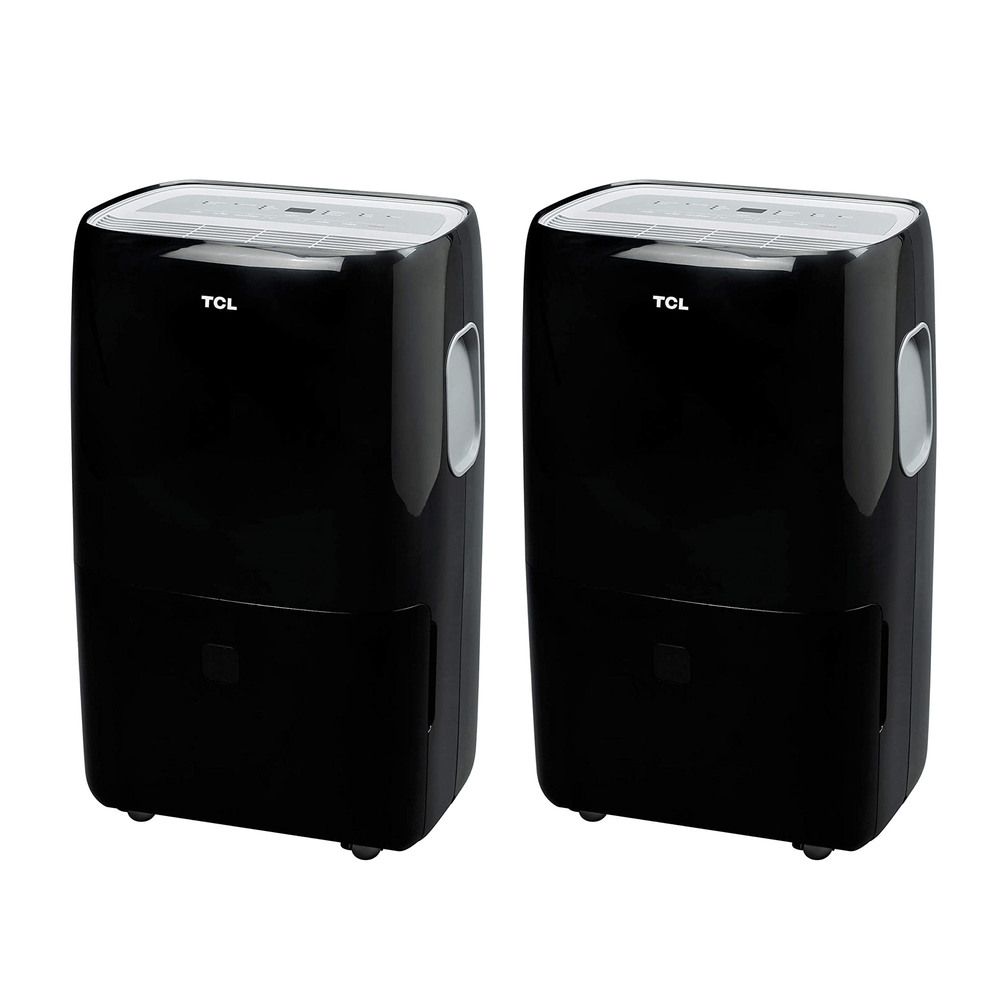 TCL Smart 50 Pint Smart Dehumidifier with Voice Control for Home, Black ...