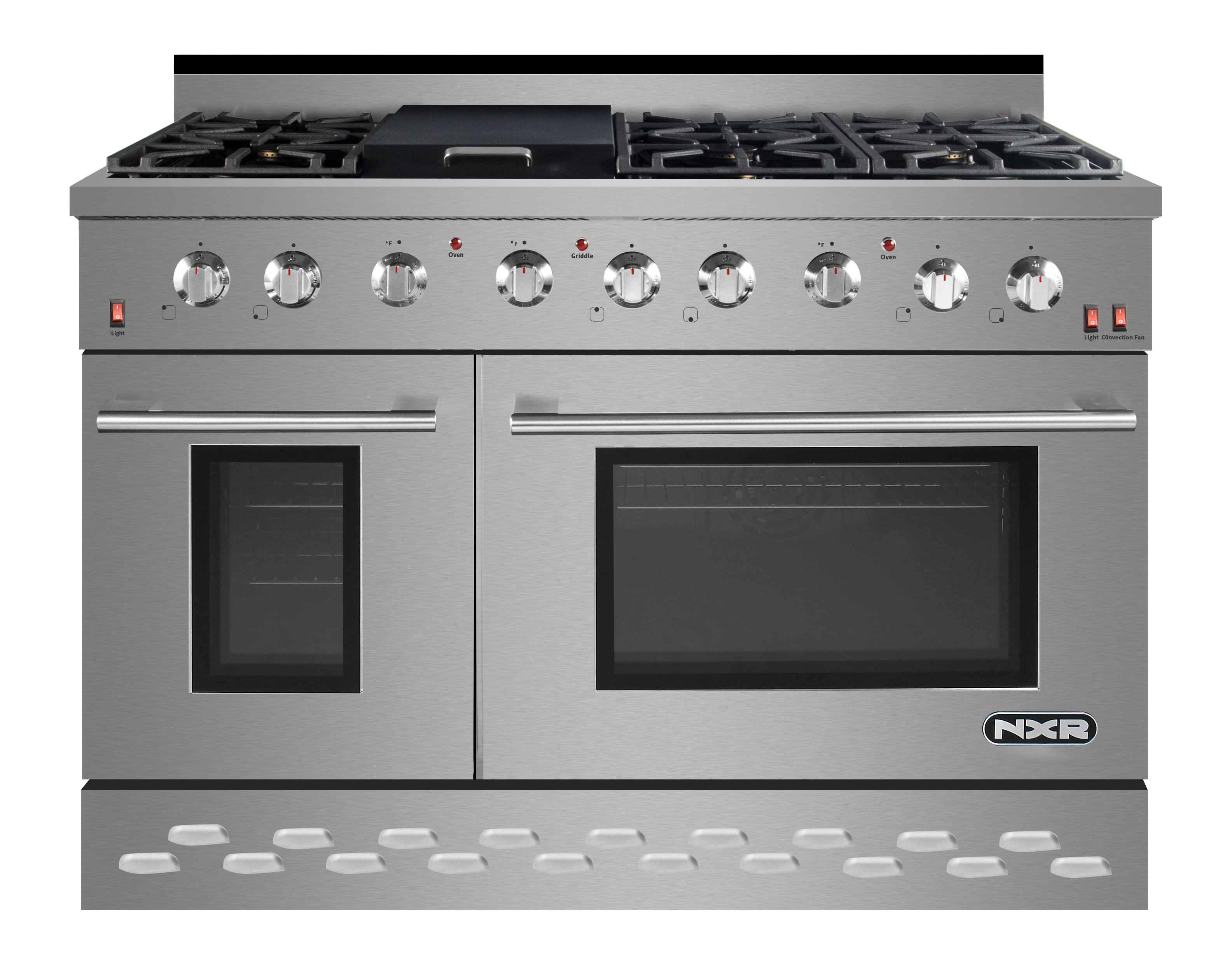 NXR Professional Ranges 48" 7.2 Cubic Feet Gas Freestanding Convection ...
