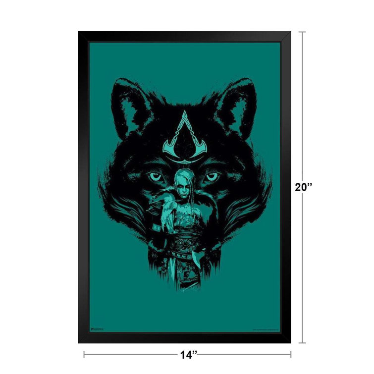 Poster Foundry Assassins Creed Valhalla Merchandise Wolf Companion ...