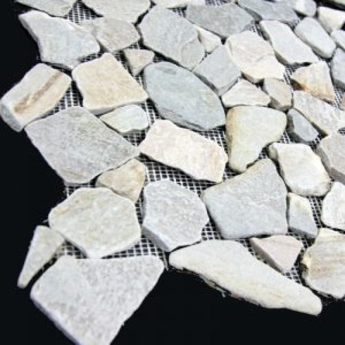 Symple Stuff Amagon River Rock 18" x 18" Slate Mosaic Sheet Wall Floor ...