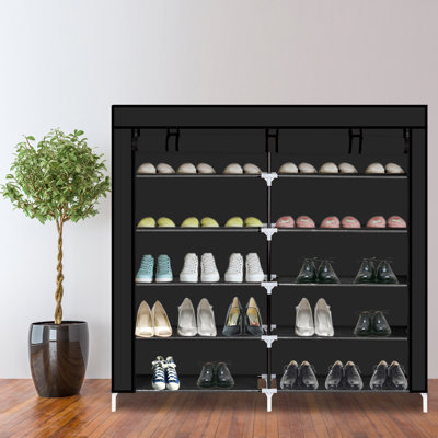 Rebrilliant 36 Pair Shoe Rack & Reviews | Wayfair