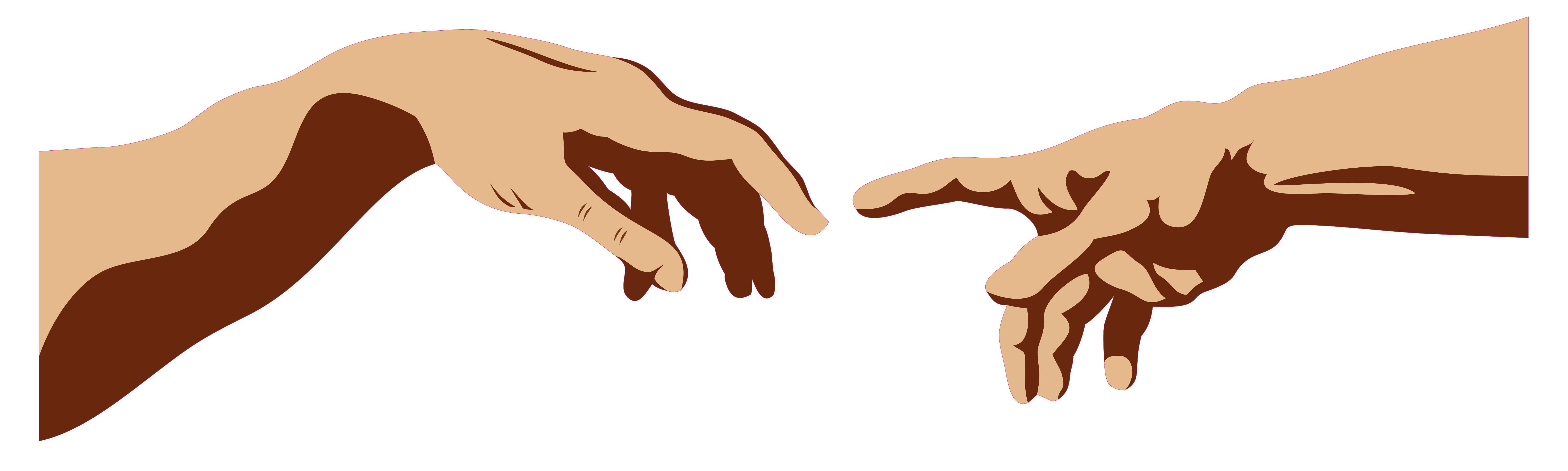 Ebern Designs Vector Art Creation of Adam Decoration Michelangelo''s ...