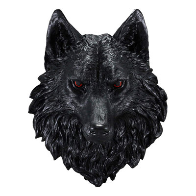 Millwood Pines Underworld Lucian Wolf Head Wall Décor | Wayfair