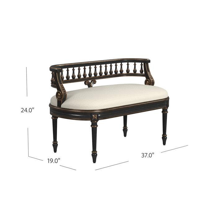 Bloomsbury Market Amance Bench & Reviews | Wayfair