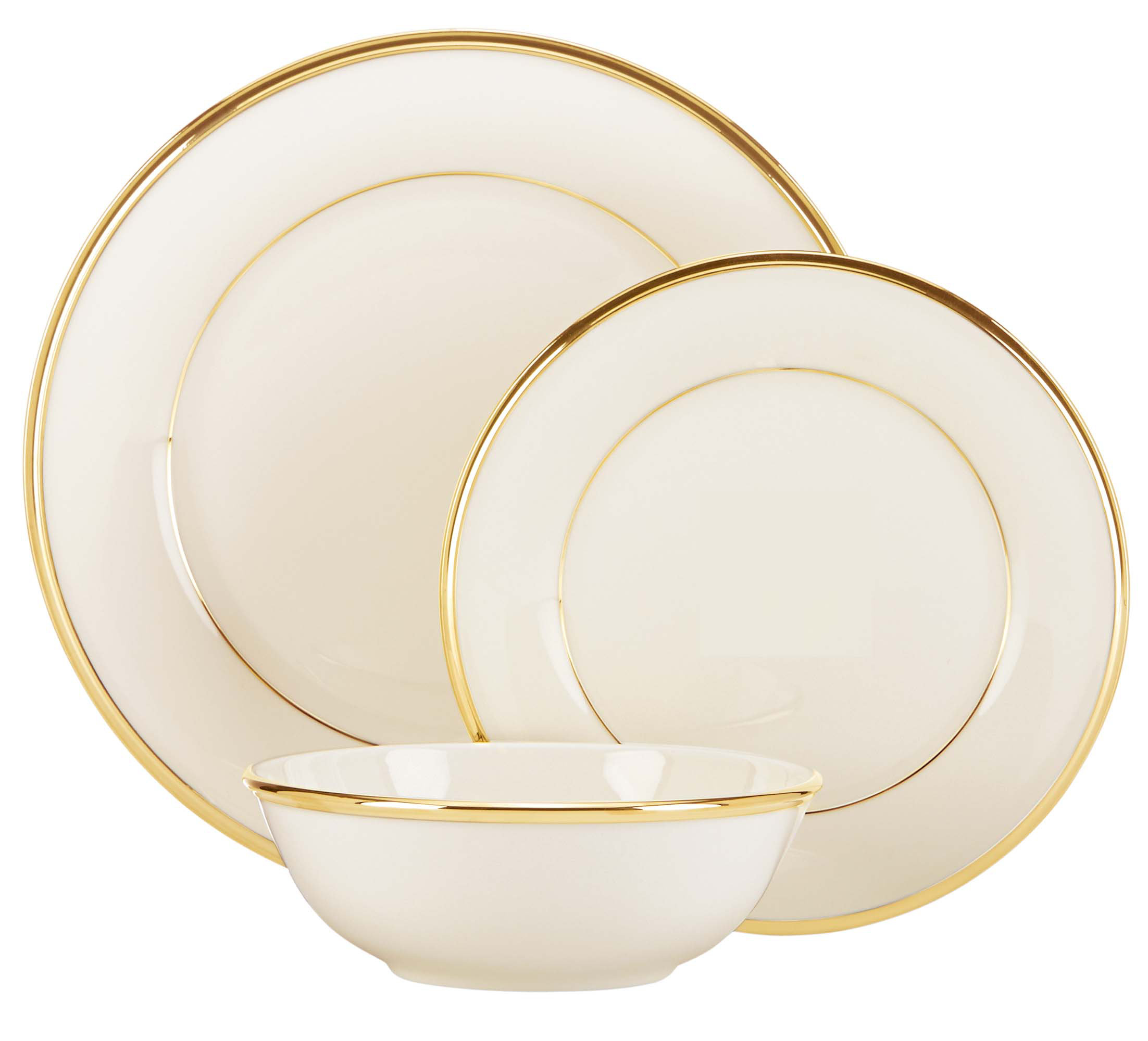 Lenox Eternal Porcelain China Dinnerware - Set of 3 | Wayfair