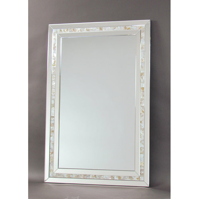 Brayden Studio® Rectangle Glass Wall Mirror & Reviews | Wayfair