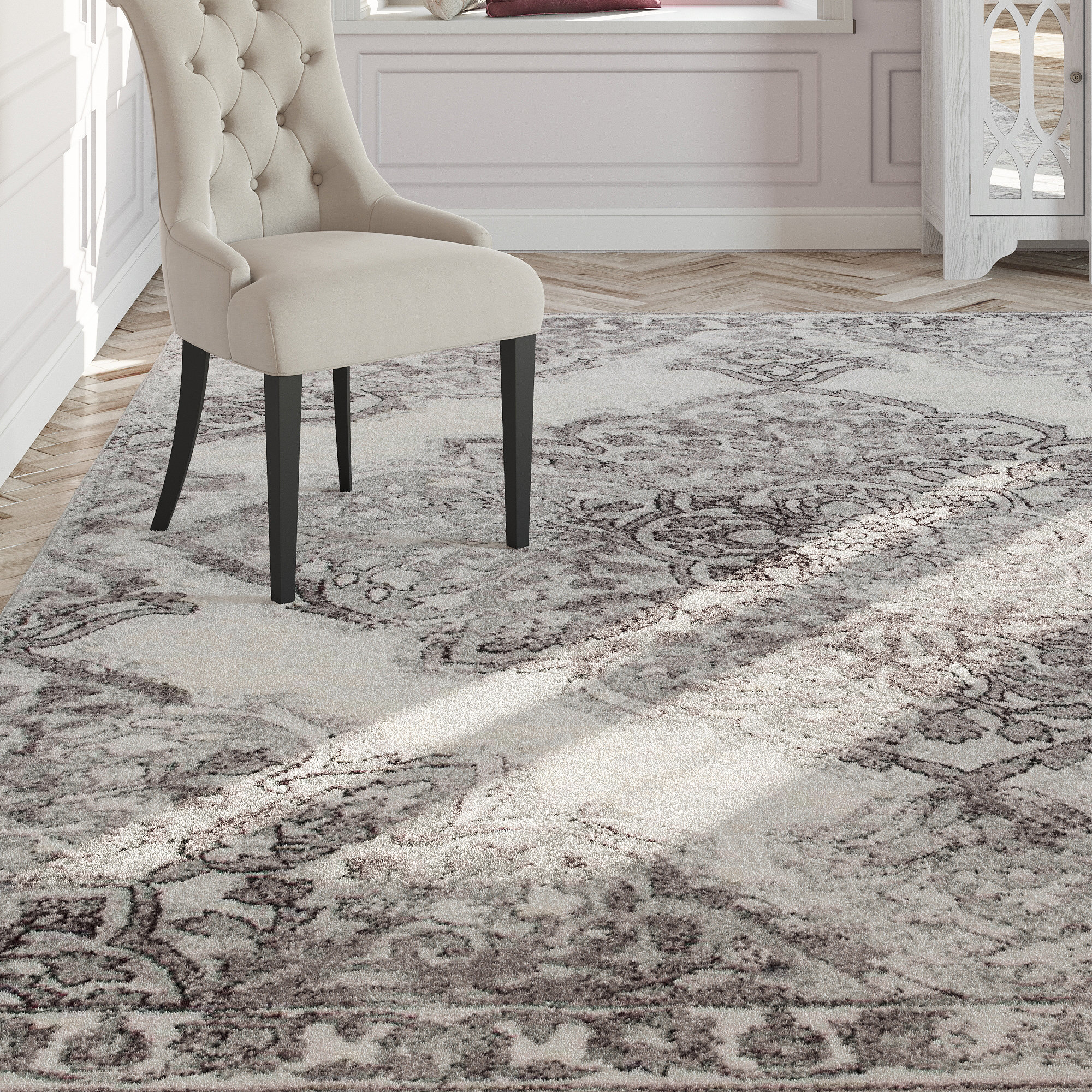 Fairmont Park Grey Area Rug & Reviews | Wayfair.co.uk
