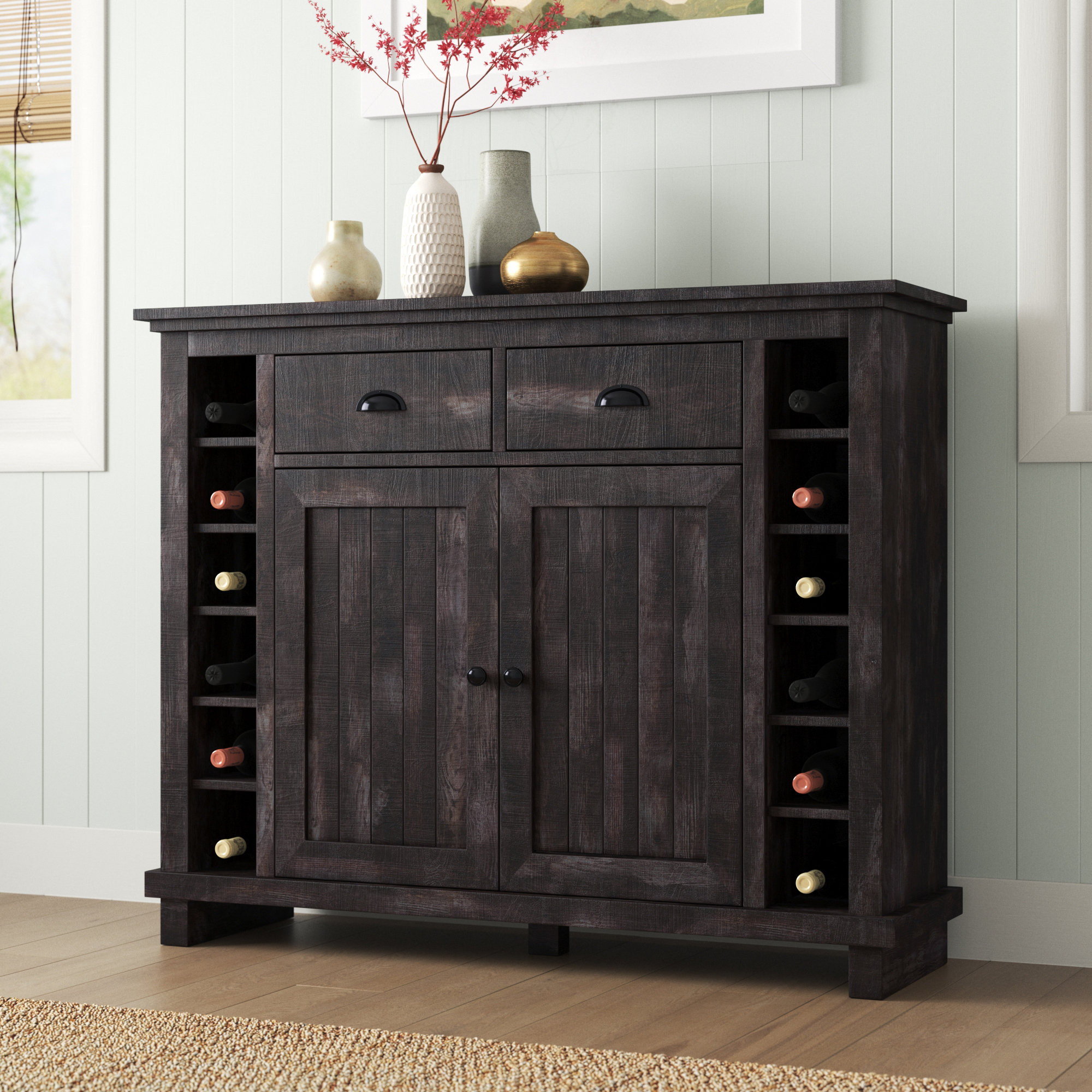 Sand & Stable Danny Bar Cabinet & Reviews | Wayfair