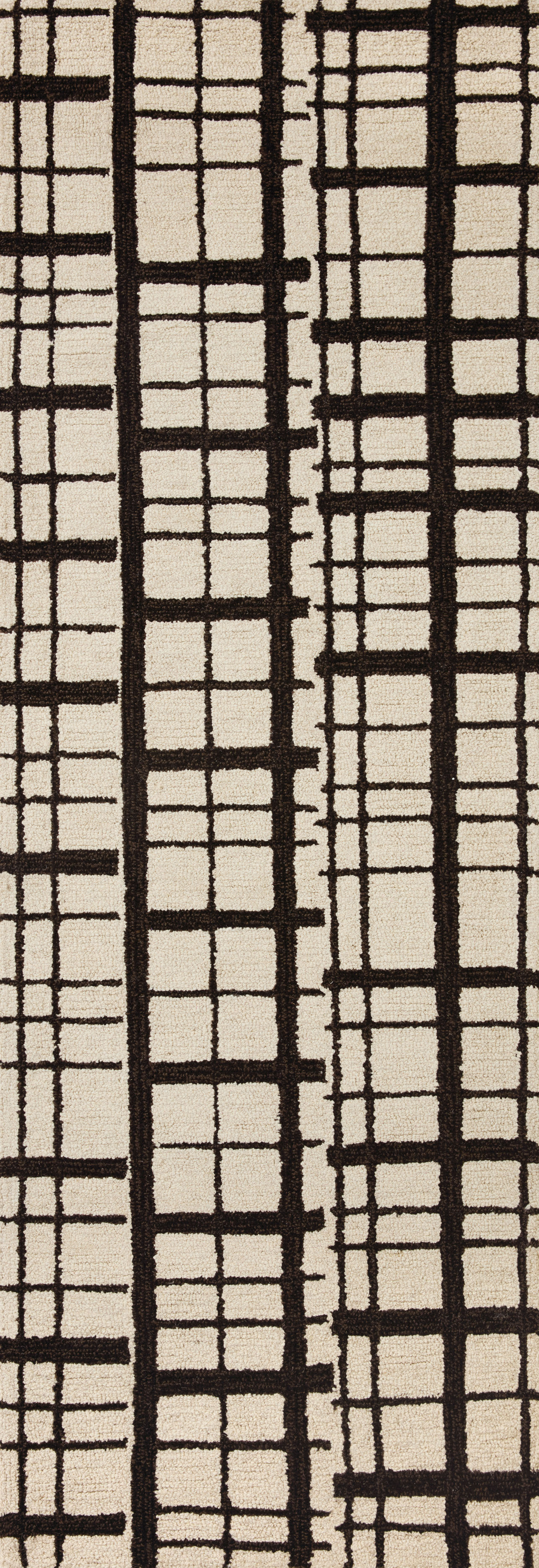 Chris Loves Julia x Loloi Polly Checkered Hand Tufted Jute/Sisal/Wool ...