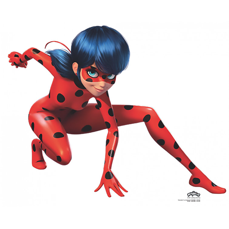 Wet Paint Printing Miraculous Lady Bug Crouching Cardboard Standup ...